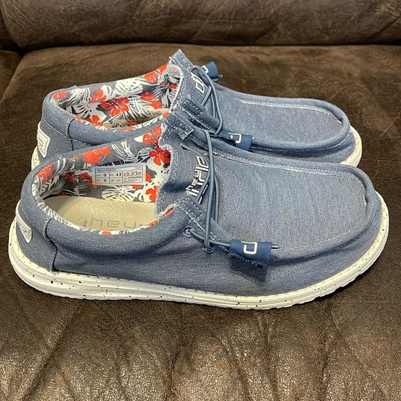 Hey Dude | Shoes | Mens Hey Dude Blue Size 9 | Poshmark